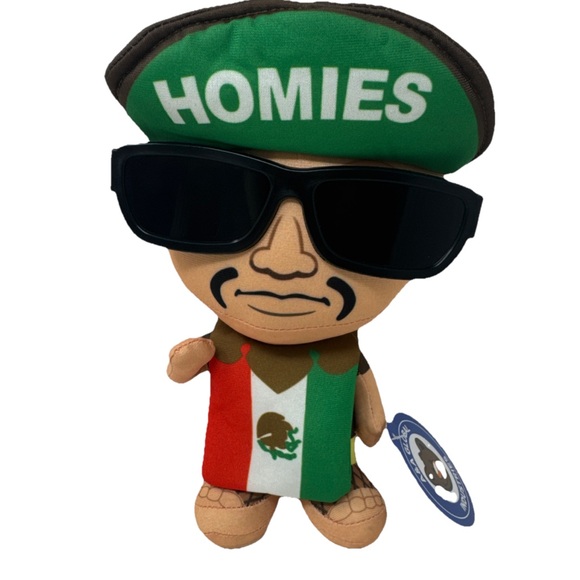 Toys | Homies Mr Raza Plush Toy Big Headz Doll 1inch New | Poshmark